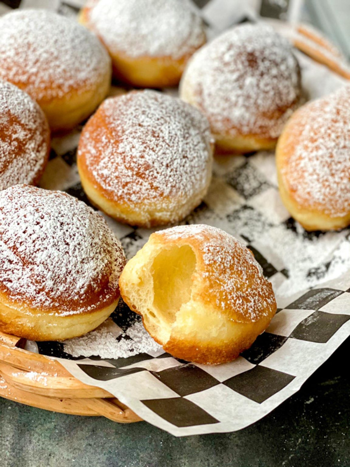 Krofne (Doughnuts) - Minas Bakery - Airy Mini Doughnuts