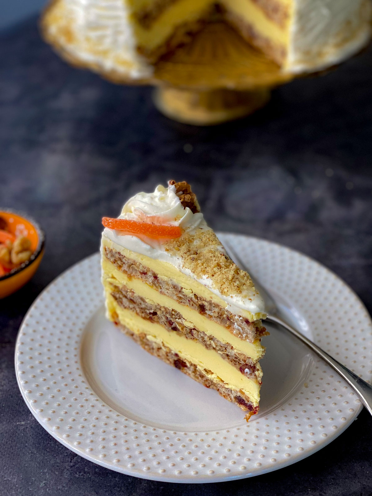 Torta sa Hurmama Orasima i Narandzom - Minas Bakery