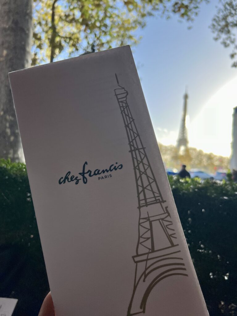 Chez Francis- Meal with an Eiffel Tower View - Minas Bakery