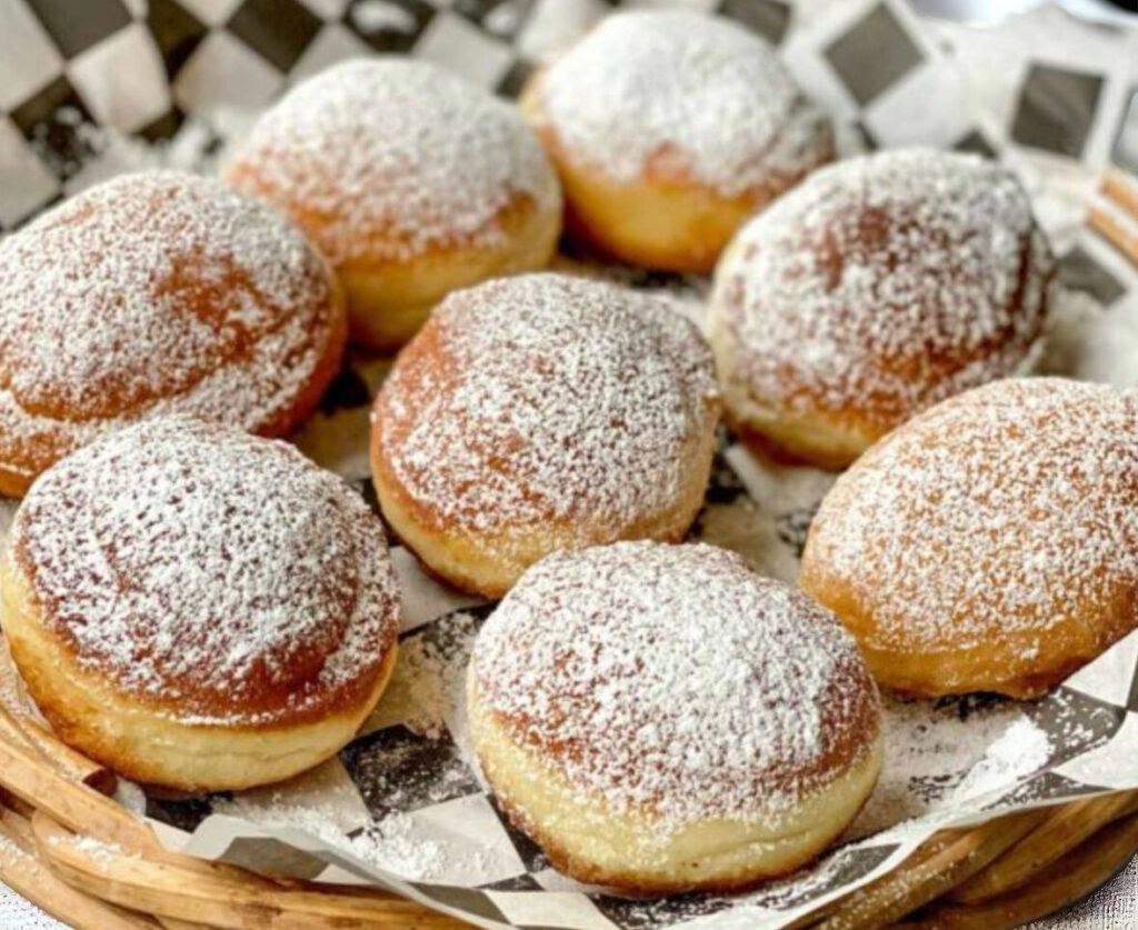 Beignets (Krofne) - Minas Bakery - Airy Mini Doughnuts