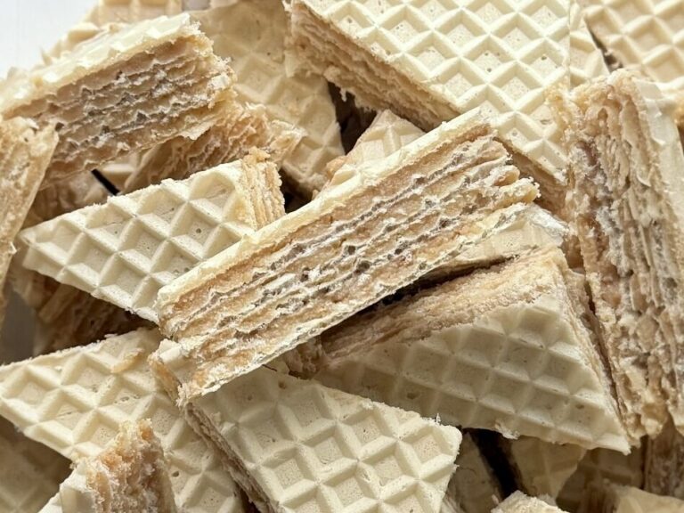 15-Minute No-Bake Wafer Cake (Oblatne with Condensed Milk) - Minas Bakery